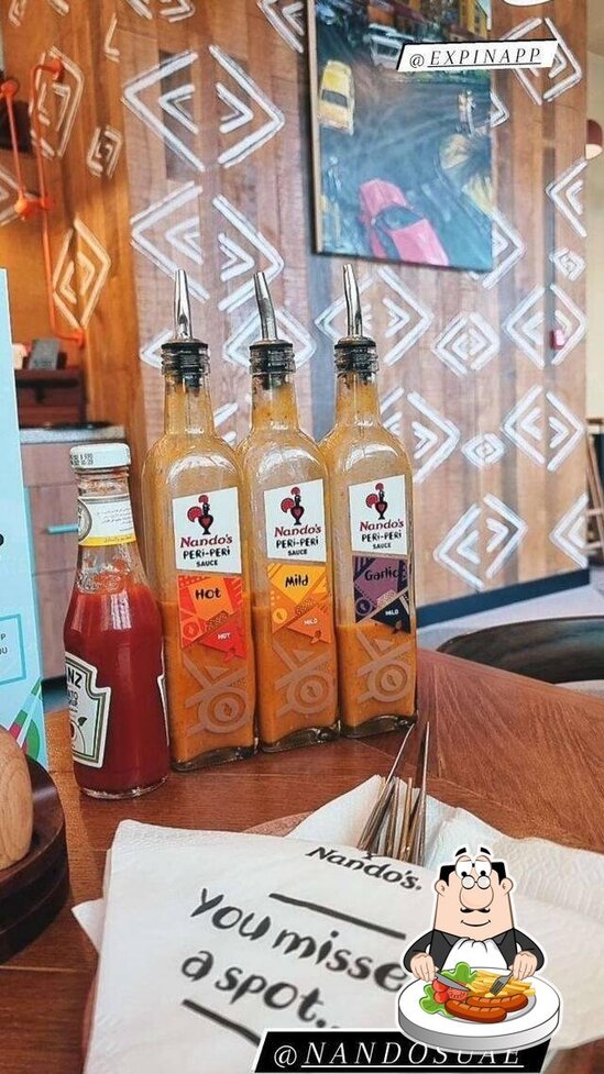 Menu at Nando's Sheikh Zayed Road restaurant, Dubai, Sheikh Zayed Rd ...