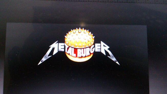 Menu at Metal burger, Tampico