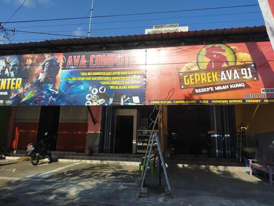 Menu at Ava Coffee cafe, Blitar