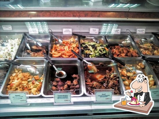 Menu at China Express Nord fast food, Paris