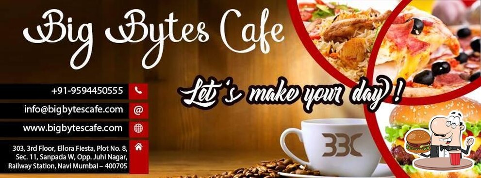 Menu at Big Bytes Cafe, Navi Mumbai