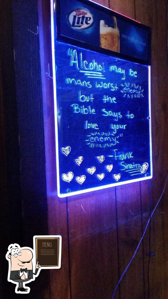 Menu at King Arthur's Pub, Beaumont
