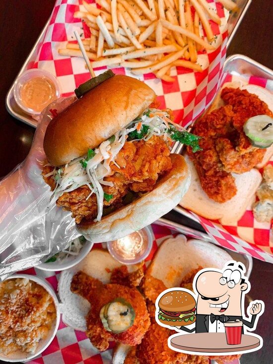 Menu at Underdog Hot Chicken fast food, Boston