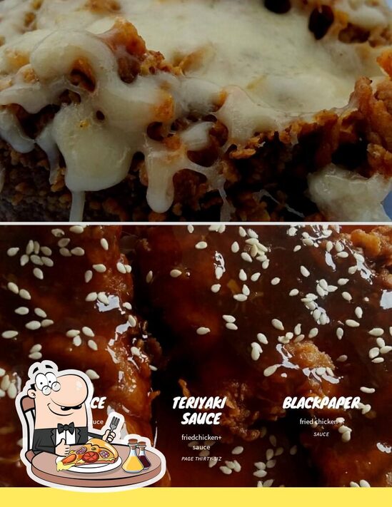 Menu at Ayam geprek iam chicken boss restaurant, Kediri
