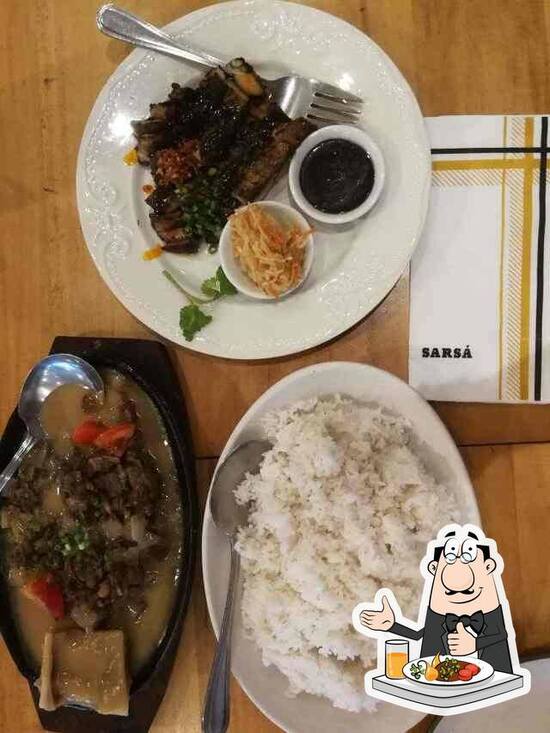 Menu at Sarsá Kitchen + Bar, Taguig, 1634 Federacion Dr