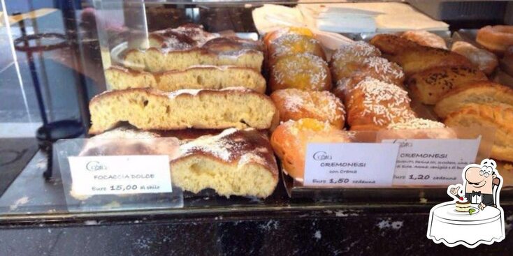 Menu at Costa Bakery, Milan
