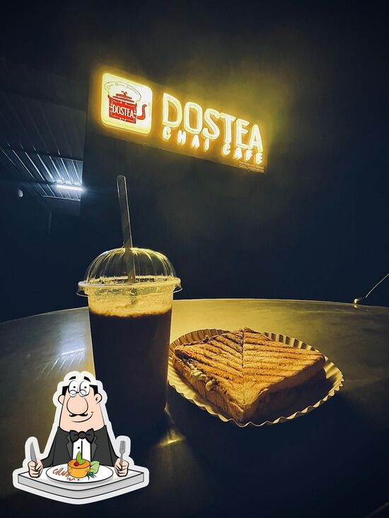 Menu at Dostea cafe, Hanamkonda