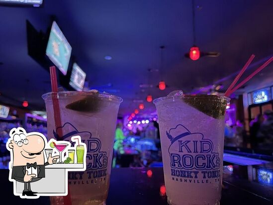 Menu at Kid Rock's Big Ass Honky Tonk Rock N' Roll Steakhouse, Nashville