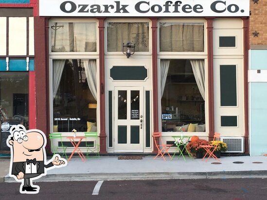 Menu at Ozark Coffee Company and Roastery cafe, Sedalia