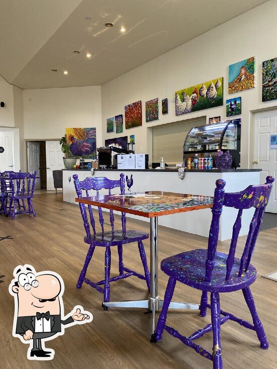 Menu at The Purple Chicken Cafe, Albury