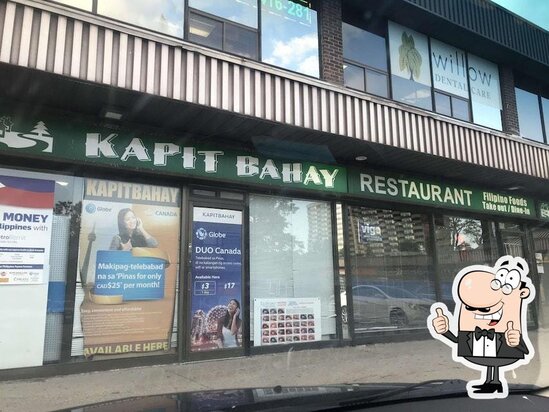 Menu at Kapit Bahay restaurant, Toronto