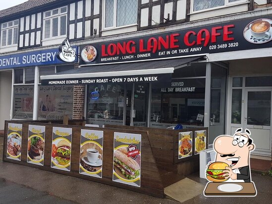 Menu at Long Lane Cafe, Bexleyheath
