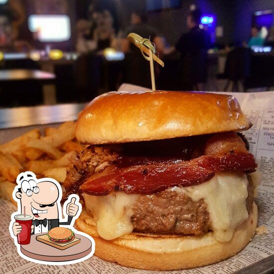 Menu at Bar Code Burgers, Las Vegas