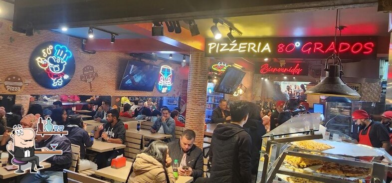 Carta de Pizzeria 80 Grados, Zipaquirá, Cra. 10 #2-87