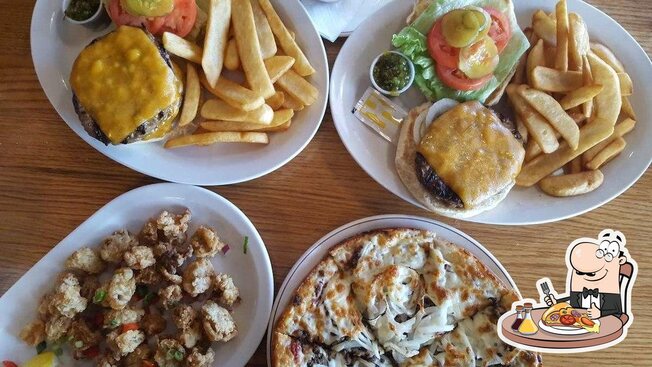 Menu at Coliseum Steak & Pizza steakhouse, Edmonton