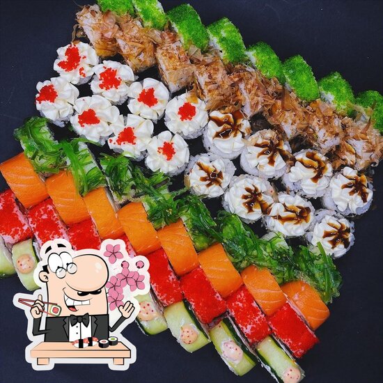 Menu at CITY SUSHI restaurant, Minsk