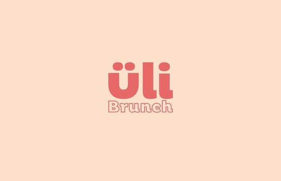 Menu at uli brunch restaurant, Barcelona, Passeig del Taulat