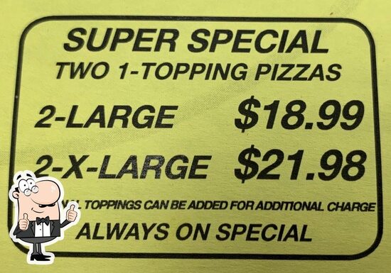 Menu at Eaton Pizza & Subs pizzeria, Eaton