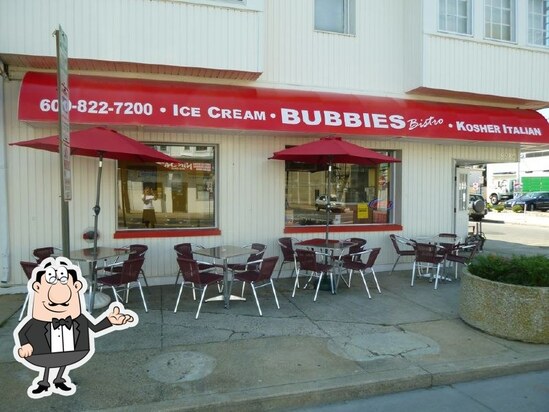 Menu at Bubbies Bistro restaurant, Ventnor City