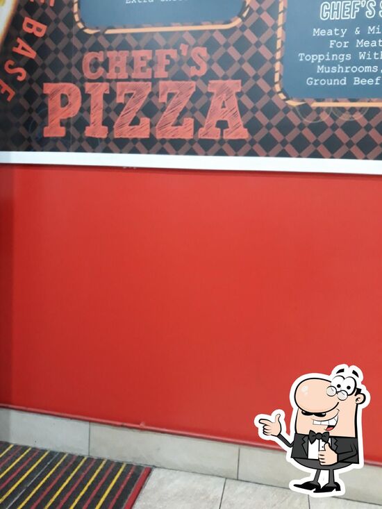 Menu at Chefs Pizza restaurant, Ilford