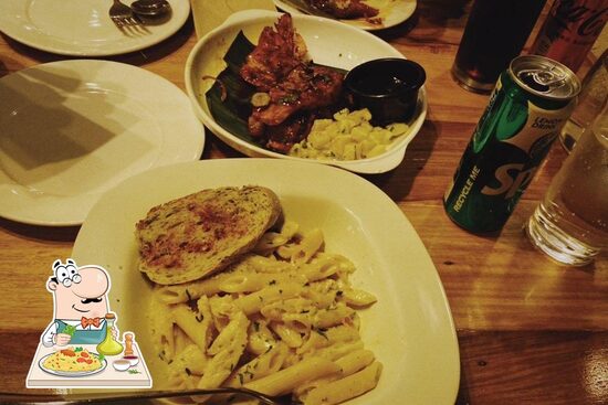 Menu at Kubli Bistro restaurant, Baler