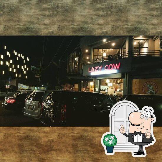 Menu at Lazy Cow Restaurant, Surakarta