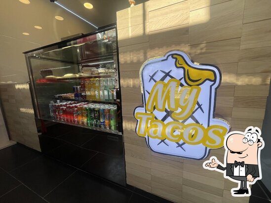 Menu at MY Tacos restaurant, Paris
