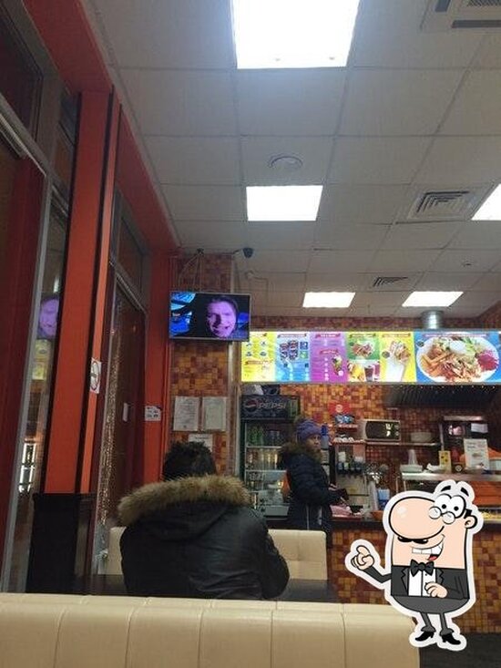 Menu at Master Kebab restaurant, Saint Petersburg, bulvar Novatorov
