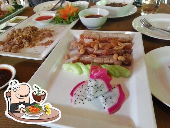 Carta del restaurante Korat Cuisine, Bangkok