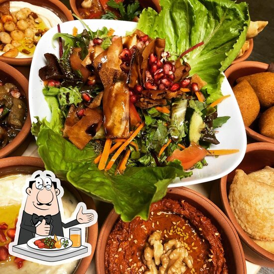 Menu at Adam Palace قصرادم, Amsterdam