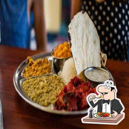 Menu at Kings corner, Jaipur