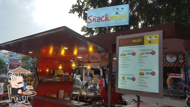 Menu at Snackman, Gurugram, G352+PMJ