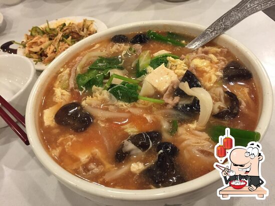 Menu at New Mandarin Noodle Deli restaurant, Temple City