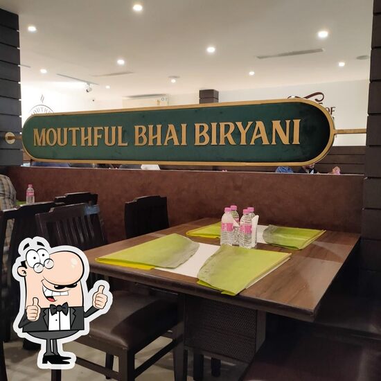 Menu at Mouthful Bhai Biryani, Chennai