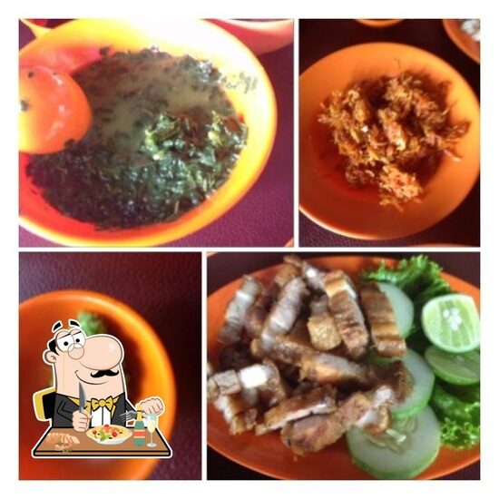 Menu at RM Danau Toba restaurant, Batam