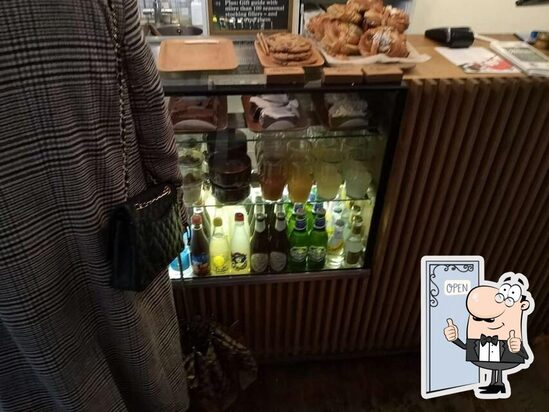 Menu at The Monocle Café cafe, London