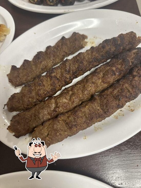 Menu at Cyrus Kabob restaurant, Lubbock