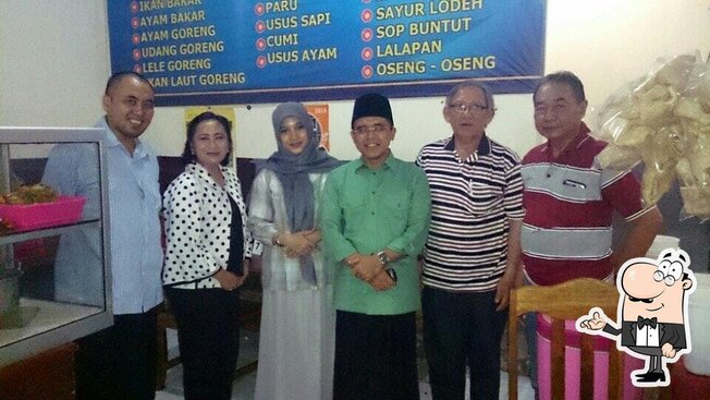 Menu at Ikan Bakar Warung Biru restaurant, Banyuwangi