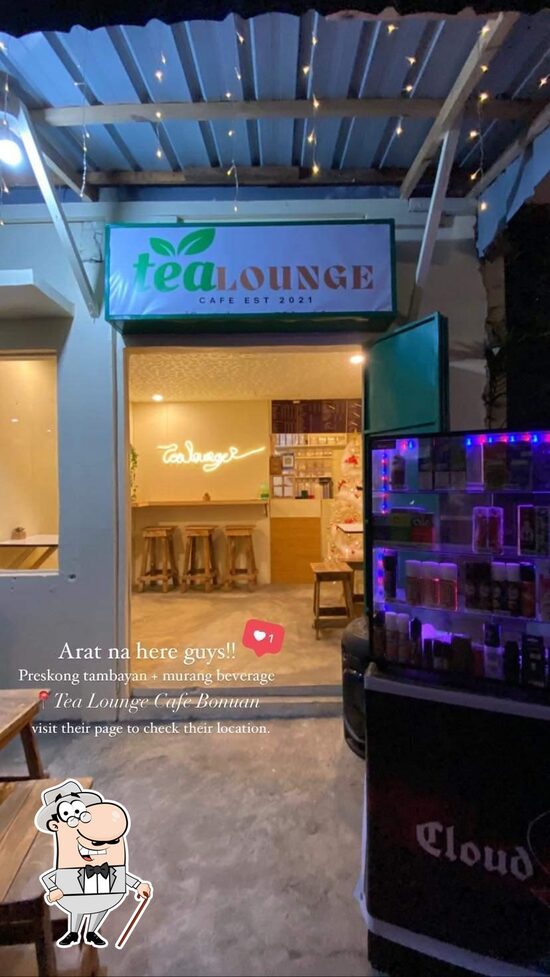 Menu at Tea lounge, Dagupan