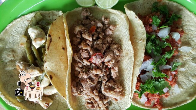 Carta del restaurante El Obispo, Ciudad del México