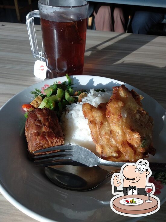Menu at Javanese Pecel restaurant, South Tangerang