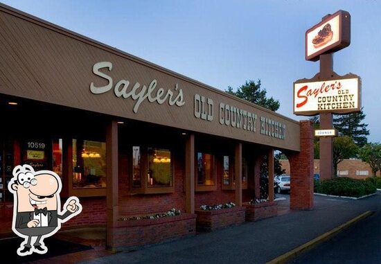 Menu at Sayler's Old Country Kitchen steakhouse, Portland