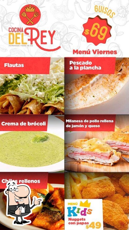 Carta del restaurante Cocina Del Rey, Monterrey