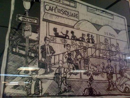 Menu at Cafe On the Square, Baltimore