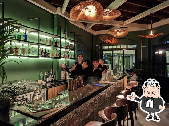 Menu at Glass Half Full Bar Yaowarat เยาวราช, Bangkok