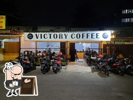 Menu at Victory Coffee, Malang
