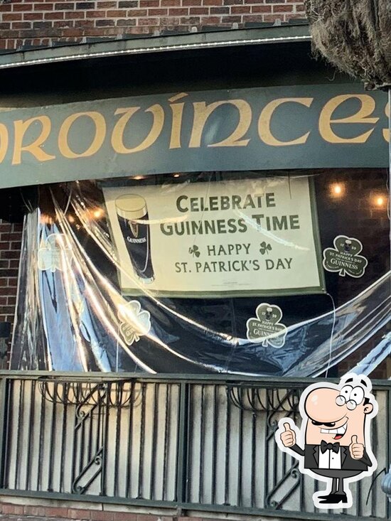 Menu at Ireland's Four Provinces pub & bar, Falls Church