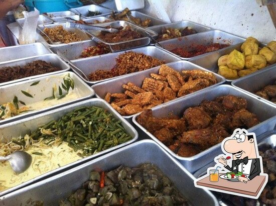 Menu at Warung Bali Fatimah restaurant, Bandung, Jalan Telekomunikasi