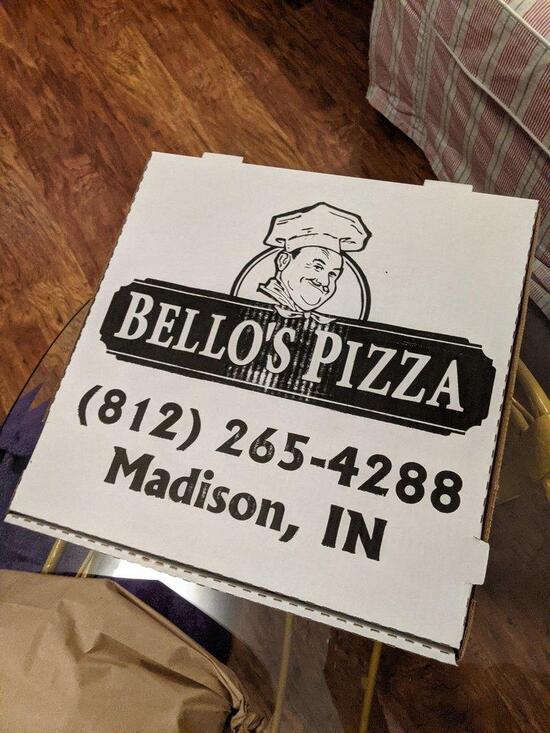 Menu at Bello's Pizza pizzeria, Madison, 216 E Main St