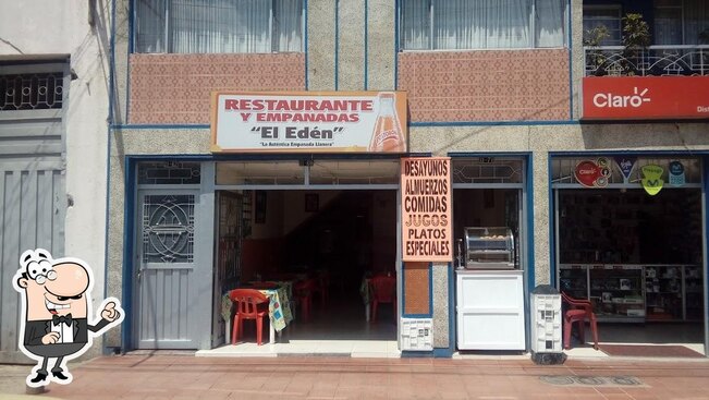 Menu at El Eden restaurant, Sogamoso